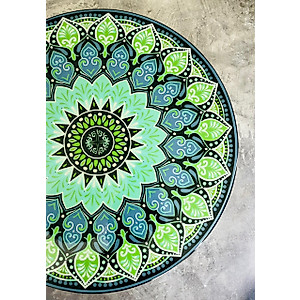 HASTA LA RAIZ | Mexican Handmade Cheese Board covered with resin. Ideal for Charcuterie Platter & Serving Tray. Model: Mandala.