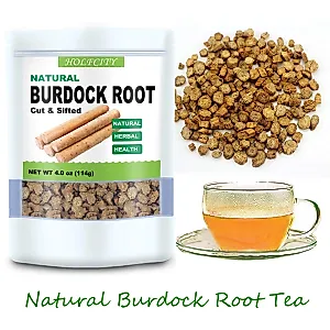 Natural Burdock Root Tea, Cut & Sifted (4.0oz,114g)