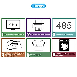 MECCANIXITY Heat Transfer Vinyl Rolls, 12" x 35 Feet HTV Vinyl, Bright Blue HTV Vinyl Iron on Vinyl Heat Vinyl Design for Shirts, Pillows, Hand Bags, Hats