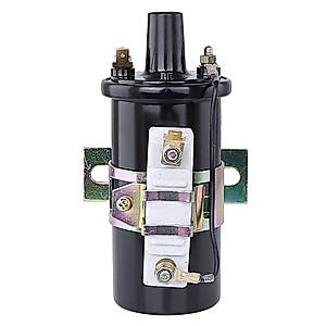 RAREELECTRICAL New Ignition Coil Compatible With Ford Tractor 8N 555 2600V 233 234 333 334 650 By Part Number D5te12029ab