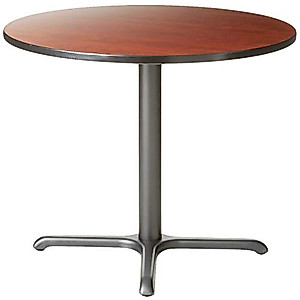 Cain 36" Round Breakroom Table- Cherry
