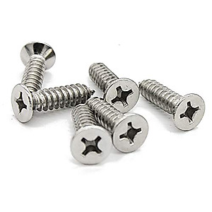 Countersunk Head Self-Tapping Screws NO.14 x 1.1/4" 50 Pack