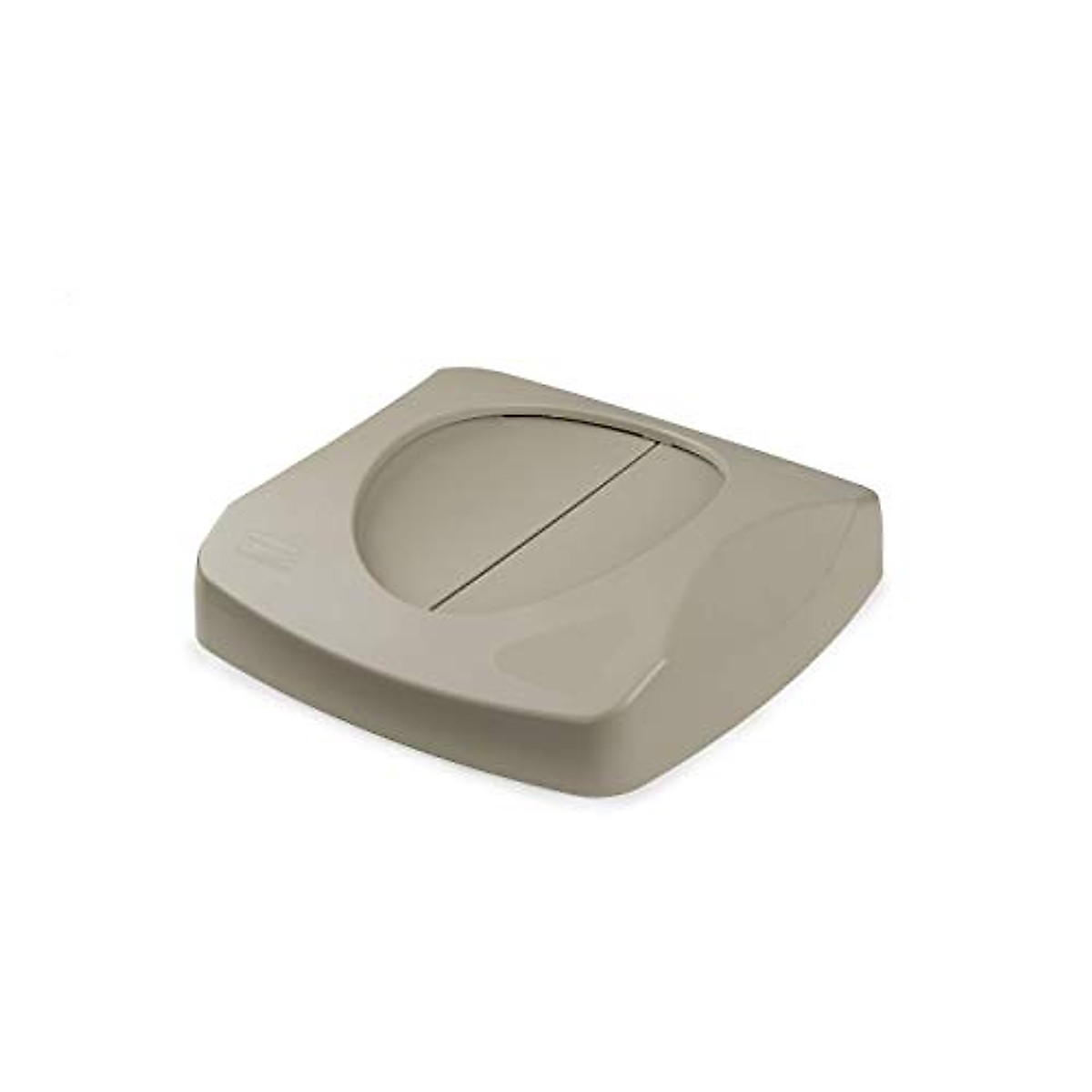 Rubbermaid Commercial Products Untouchable Trash/Recycling Swing Lid, Beige, Compatible with 23-Gallon Untouchable Containers