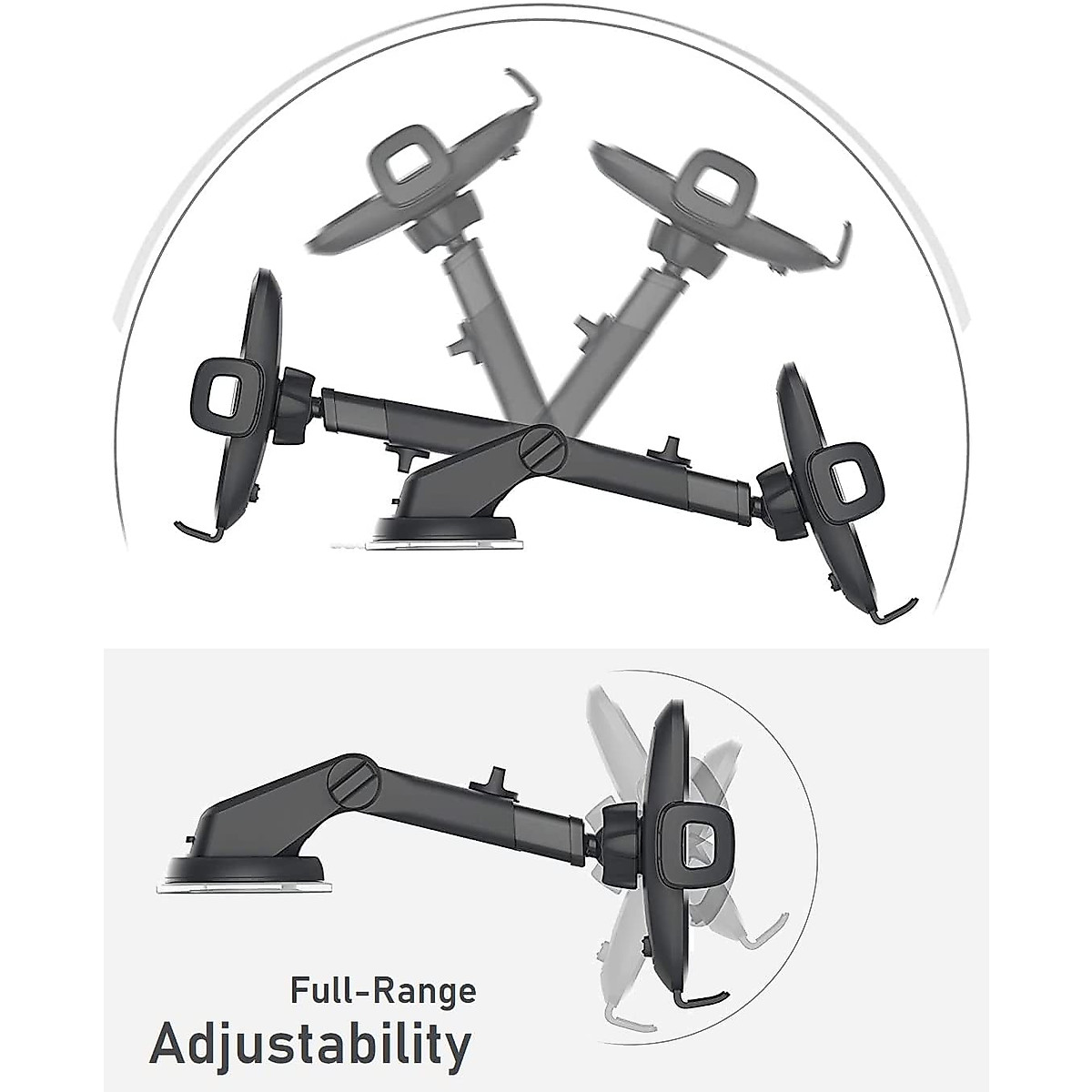 Encased V2 Car Mount Phone Holder for Google Pixel 8/8 Pro / 7/7 Pro, Pixel 6 (6a/7a) Fully Adjustable Case Compatible Dock (2022)