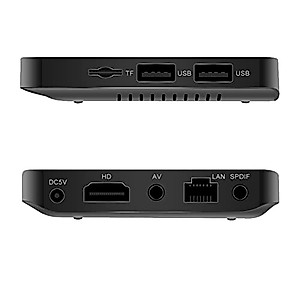 X96 Mini Android 9.0 TV Box Amlogic S905W Quad Core 2GB RAM 16GB ROM, Support 2.4G WiFi 100M Ethernet 3D/4K HD HDR H.265 Android Box