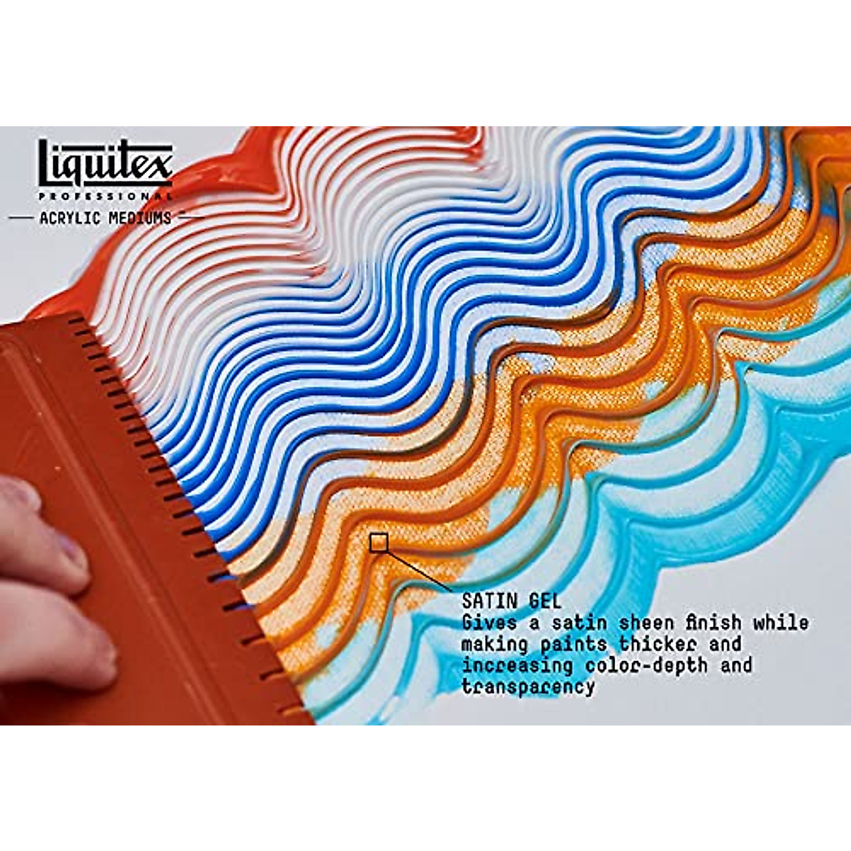 Liquitex Professional Satin Gel Medium, 237ml (8-oz)