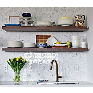 10" Long Heavy Duty Floating Shelf Hardware - for a 12" to 15" Shelf - Manufactured in USA