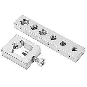 ZZZZS Safety Wire Nut Jig Holder Kit, Repair Tools Professional Carbon Steel Safety Lock Bolt Drill Jig Holder Kit for Adjustment