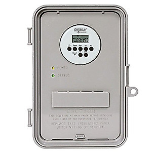 Intermatic GM40AVE-RD89 Led Outdoor Digital Timer 24Hr 7Day Gm40Ave-R