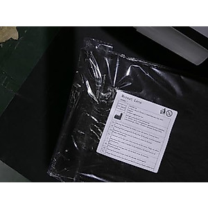 Mozeat Lens Black Felt Fabric, 10 Pcs 11.8 * 7.9 Inch Felt Sheets for Crafts, 1mm Thick Hard Fabric Skin Felt, Stiff Felt Sheet Felt Squares Material for DIY Projects Craftwork Patchwork Decoration