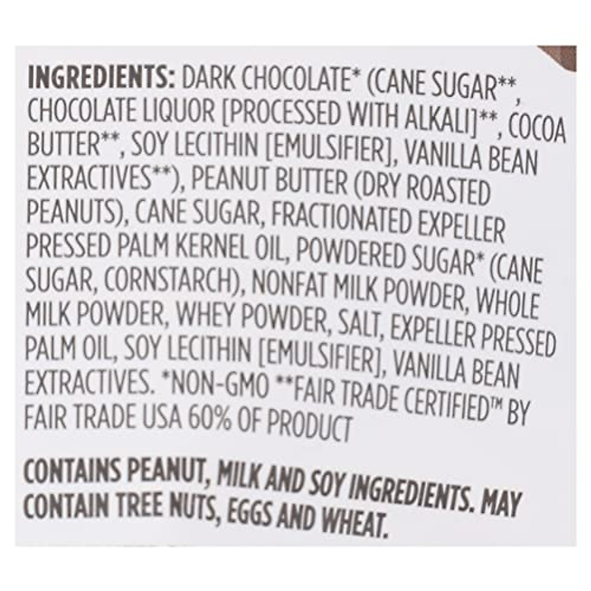 365 by Whole Foods Market, Mini Dark Chocolate Peanut Butter Cups, 4.7 Ounce