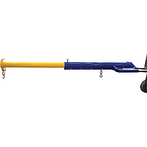 Vestil LM-EBT-6-24 Forklift Telescoping Jib Boom Crane Economaster, 6000 Lb, Lot of 1