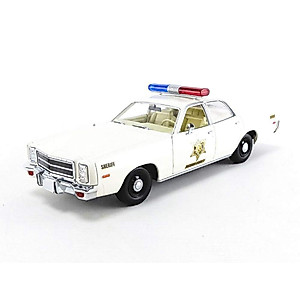 Greenlight 19055 1: 18 Artisan Collection - 1977 Plymouth Fury - Hazzard County Sheriff, Multi