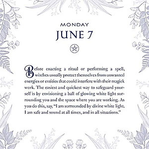 A Witch's Year 2021 Daily Calendar: 365 Days of Witchcraft Wisdom, Lore, and Magick