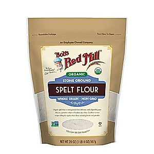 Bob's Red Mill Organic Spelt Flour, 20-ounce (Pack of 4)