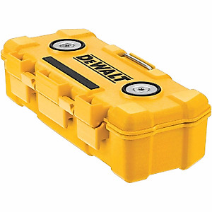 DEWALT Impact Driver Bit Set with Magnetic Tough Case, 15-Piece (DWMTC15) , Yellow