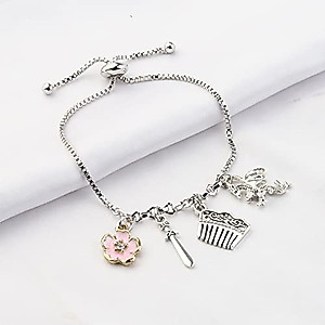 KEYCHIN Mu Lan Movie Keychain Mu Lan and Mushu Dragon Fans Gift You Are Braver Stronger Smarter Than You Think Mu Lan Jewelry (MULAN BR-S)