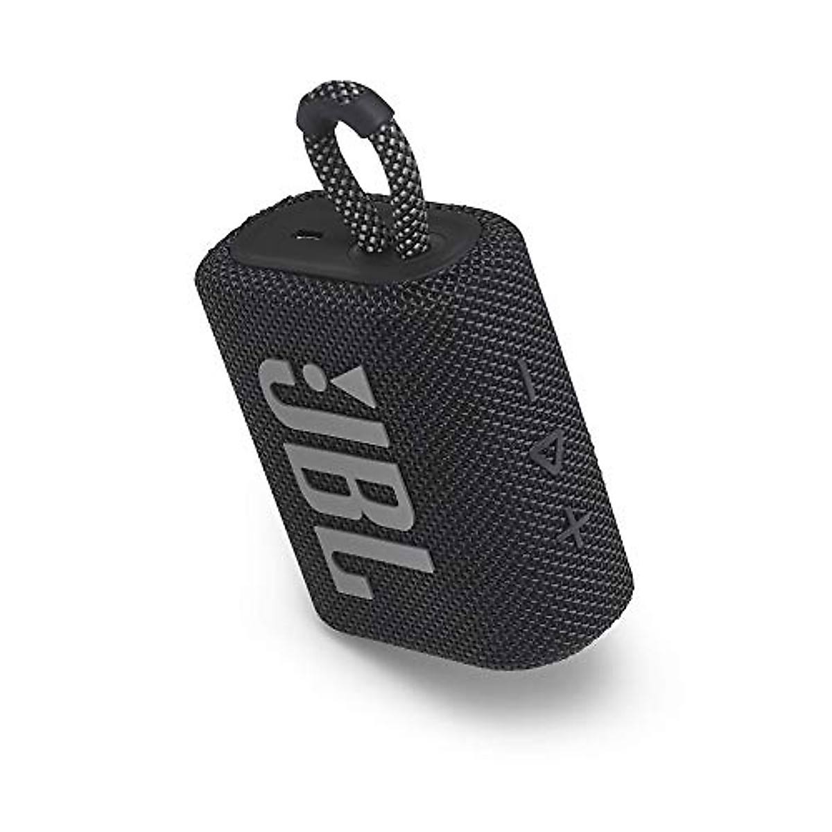 JBL - GO3 Portable Waterproof Wireless Speaker - Black (Renewed)