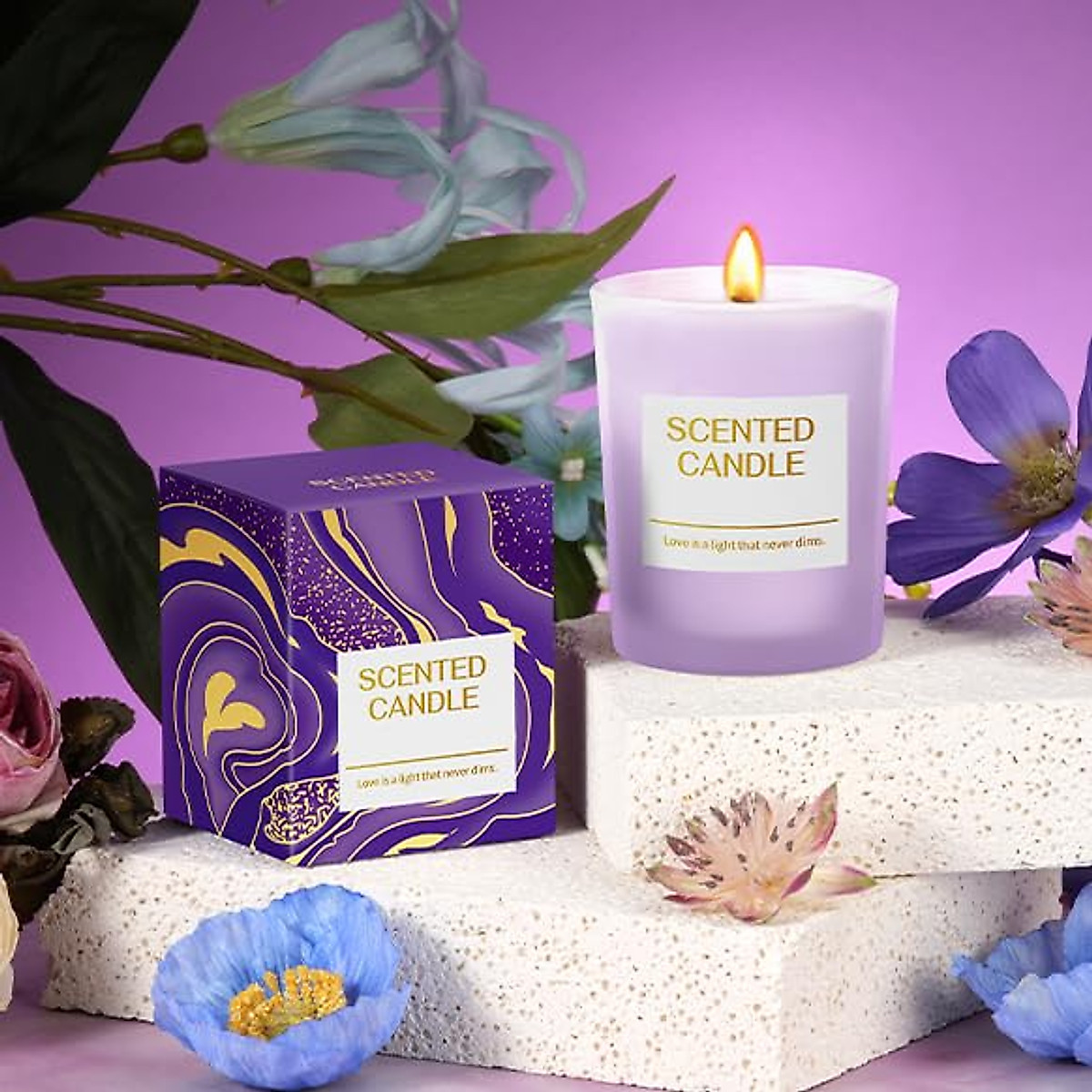 ANLEMIN Birthday Gifts for Women, Relaxation Gift Basket with Luxurious Flannel Blanket, Get Well Soon Gifts, Christmas Gifts for Women, Mom, Wife, Girlfriend, Friends