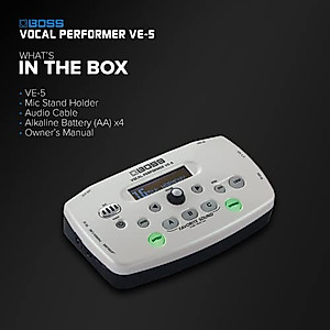 Boss VE-5 Vocal Performer Effect Processor (Red)