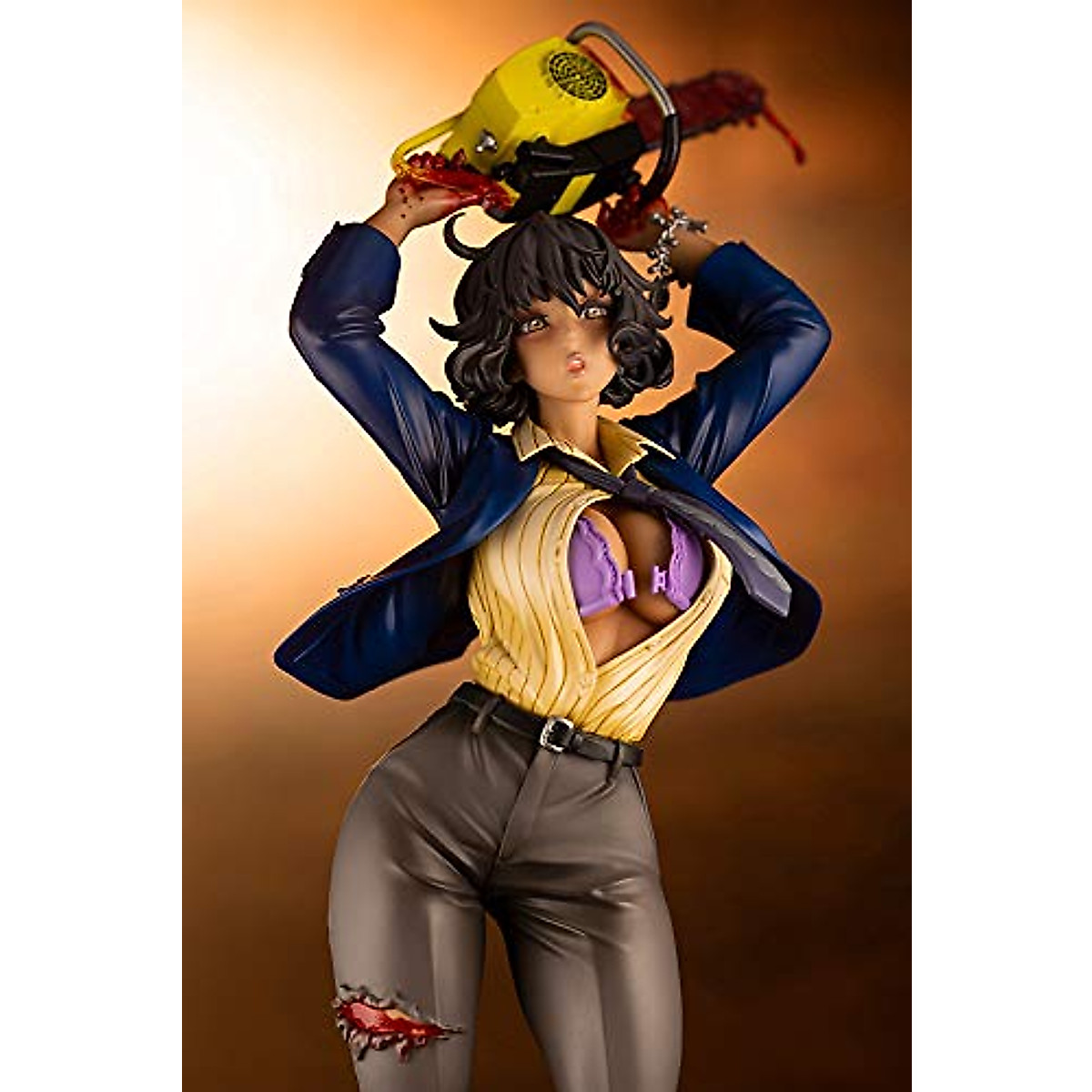 Kotobukiya The Texas Chainsaw Massacre Leatherface Chainsaw Dance BISHOUJO Statue