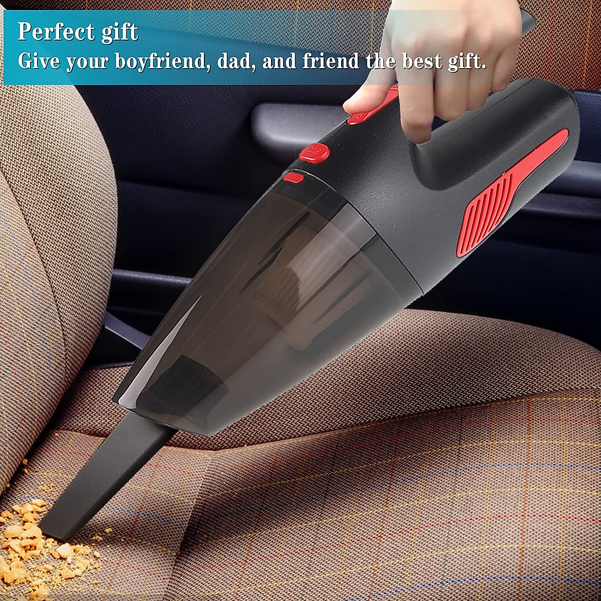 SULAWH Car Interior Detailing Kit, Auto Upholstery & Carpet Cleaner with Car Seat and Windshield Cleaning Tools, Complete Car Wash and Detailing Brushes Set, Essential Car Cleaning Supplies Kit