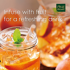 ONE ORGANIC Instant Tea Powder (Black) – 4.4 oz. – 125 Servings – USDA Certified Organic – 100% Pure Tea - Instant Hot or Iced Tea – Unsweetened