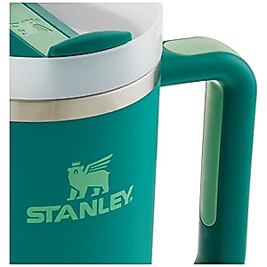 Stanley Quencher H2.0 FlowState Stainless Steel Vacuum Insulated Tumbler with Lid and Straw for Water, Iced Tea or Coffee, Smoothie and More, Alpine, 40 oz