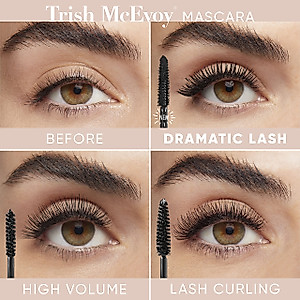 Trish McEvoy Lash Curling Mascara, Jet Black, 18 oz/5 g