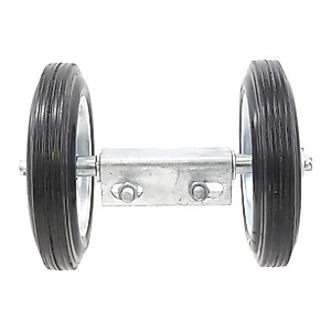 8 Inch Rolling Gate Carrier Wheels for Chain Link Fence Rolling Gates | Gate Wheels | Sliding Gate Wheels | Rut Runner