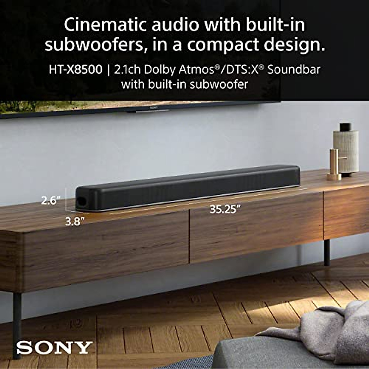 Sony TV KD65X77L withHTX8500