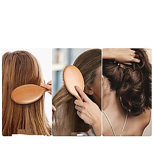 hair comb (square, pink)