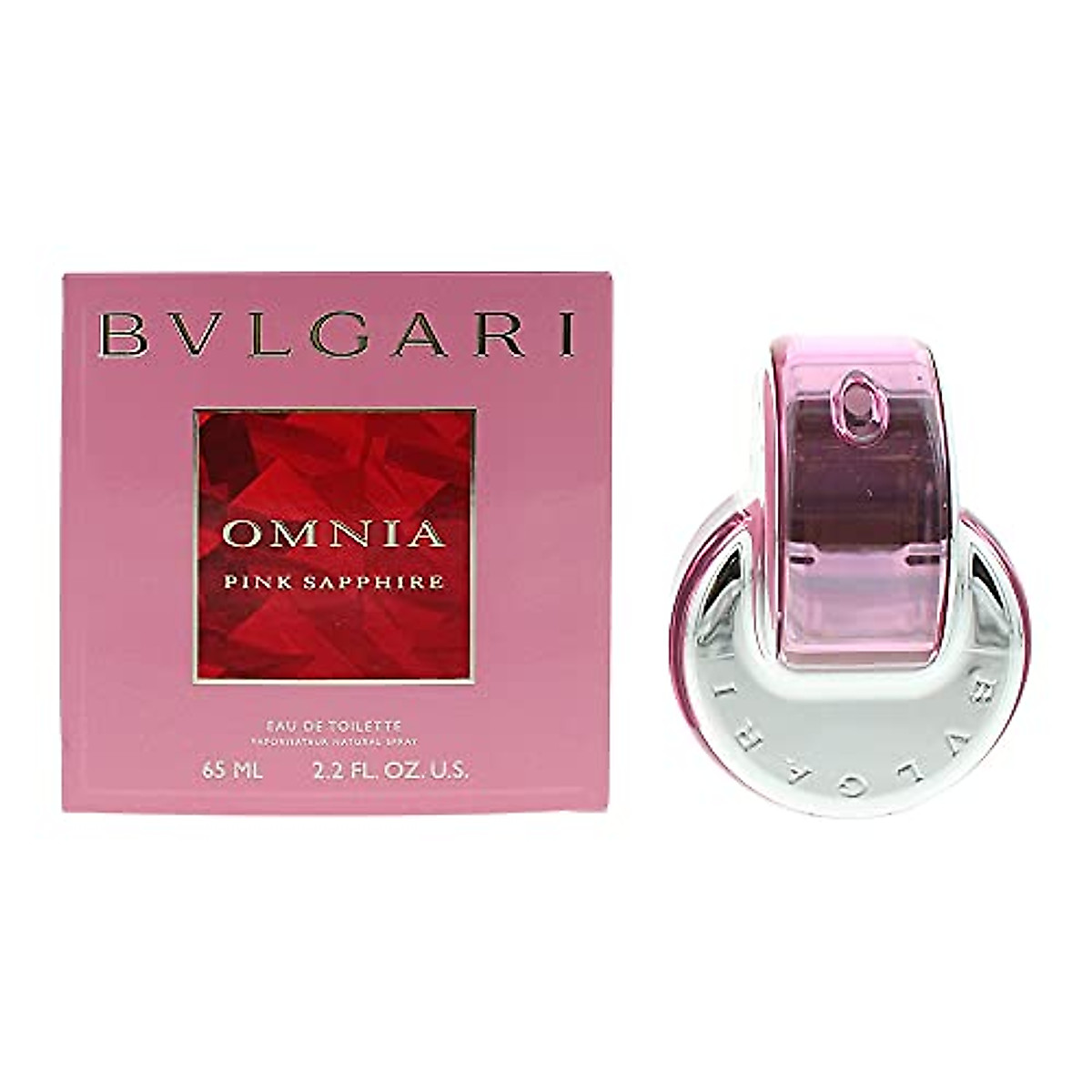 Bvlgari Omnia Pink Sapphire Eau de Toilette Spray, 2.2 Fl Oz