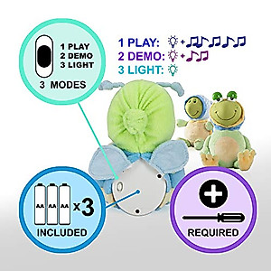 Nuby Glo-Pals with Soothing Music and Soft Light, Turtle