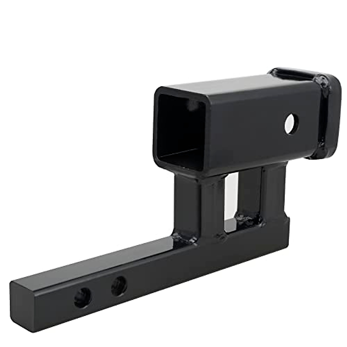 1-1/4 to 2 Inch Hitch Adapter 1.25 to 2" Hitch Adapter Solid Shank ...