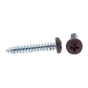 Prime-Line 9154779 Sheet Metal Screws, Self-Tapping, Pan Head, Phillips Drive, #8 X 1 in (25 Pack)