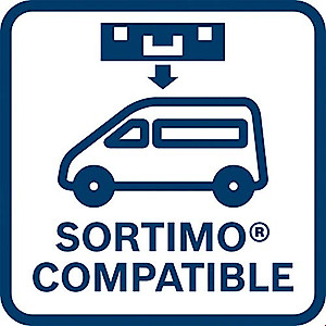 Bosch Professional 1600A012G3 L-BOXX Carry Case, Navy Blue, Size 374