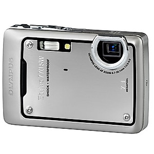 Olympus Stylus 770SW 7.1MP Digital Camera with 3x Optical Zoom (Silver)