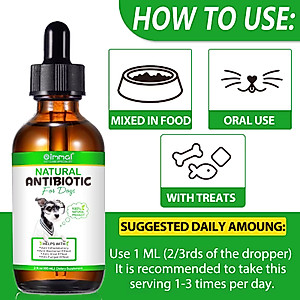 2 Pack Natural Antibiotics for Dogs - Pet Antibiotic - Healing Aid and Skin Repair for Wounds, Sores, and Abrasions, Provides Itch Relief for Irritated Skin - Duck Flavor