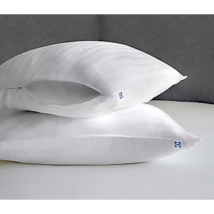 Sealy Pillow Cover, Soft Comfort Bed Pillow Protector, 2 Pack, Standard/Queen Pillow Cover