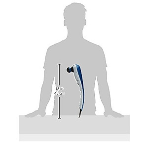 Wahl Deep Tissue Long Handle Percussion Massager - Handheld Therapy with Variable Intensity to Relieve Pain in The Back, Neck, Shoulders, Muscles, & Legs for Arthritis - Model 4290-300