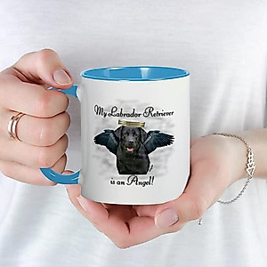 CafePress Labrador Retriever Angel Mug Ceramic Coffee Mug, Tea Cup 11 oz