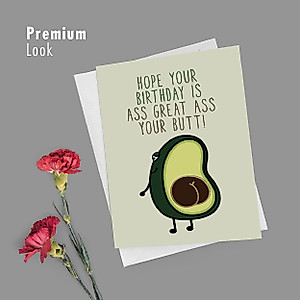 easykart labels Funny Naughty Birthday Cards For Wife Girlfriend |Valentine's Day Witty Birthday Cards For Her, Size 7.25x 5.5 Inch with Envelope