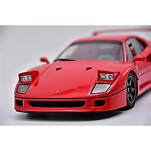 APLIQE Scale Model Vehicles for Ferrari F40 Ferrari F40 Out-of-Print Alloy die-Casting Simulation Collection car Model 1:18 Model Vehicles (Color : Z)