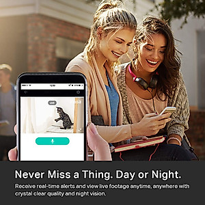 Kasa Smart Security Camera for Baby monitor, 1080p HD Indoor Camera for Home Security with Motion Detection, Two-Way Audio, Night Vision, Cloud & SD Card Storage, Works with Alexa & Google Home (EC60)