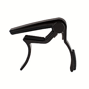Capo,Guitar Capo,with 5 Pack Guitar Picks,Guitar Capos,for Acoustic Guitar,Electric Guitar,Bass,Ukulele (Black)