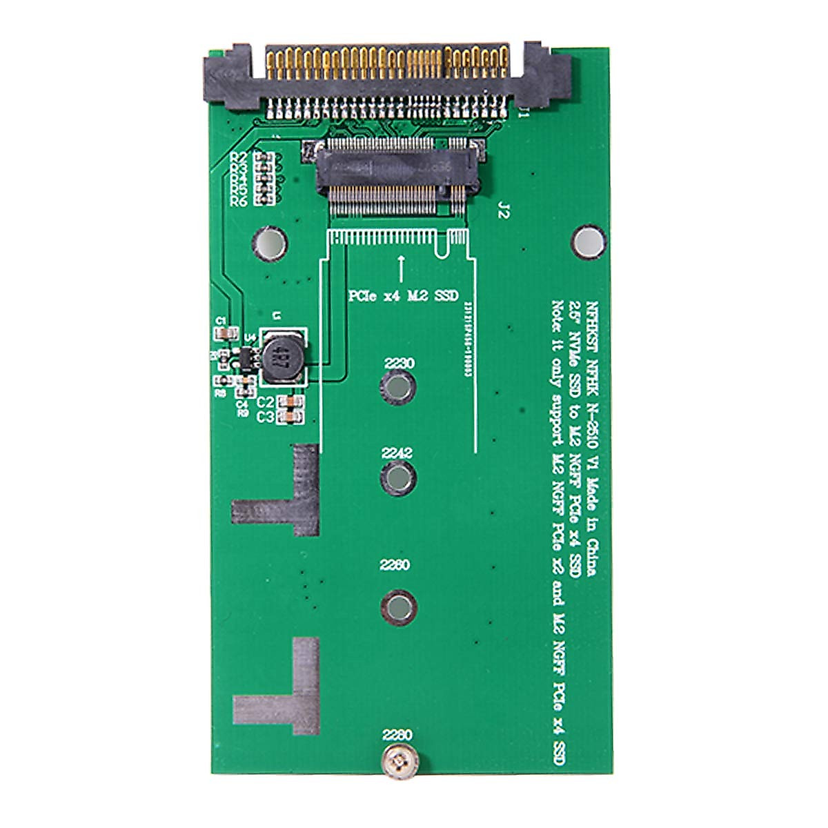 JSER SFF-8639 NVME U.2 to NGFF M.2 M-Key PCIe SSD Adapter for Mainboard Replace SSD 750 p3600 p3700
