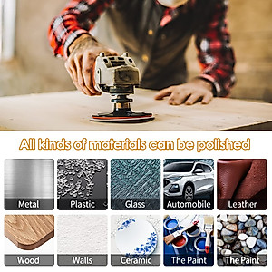 Viaky 80 Pcs 5 Inch 8 Holes Sanding Discs Pads Hook and Loop, Orbital Sander Replacement Pad, Round Sand Paper 40/60/100/120/180/240/320/400 Grits for Power Orbit Sanders