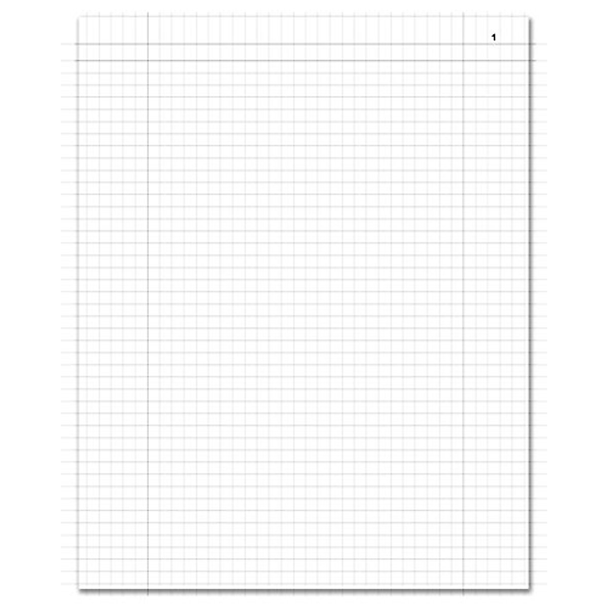 BookFactory Computation Notebook/Engineering Notebook - 100 Pages (9 1/4" X 11 3/4") - Scientific Grid Pages, Durable Translucent Cover, Wire-O Binding (COMP-100-CWG-A-(Computation))