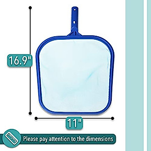 UNCO Pool Skimmer Net, Pool Net, Pool Nets for Cleaning, Pool Skimmer, Pool Cleaning Net, Pool Leaf Skimmer Net, Pool Leaf Net, Pool Leaf Rake, Hot Tub Skimmer Net, Spa Skimmer, Pool Rake Net